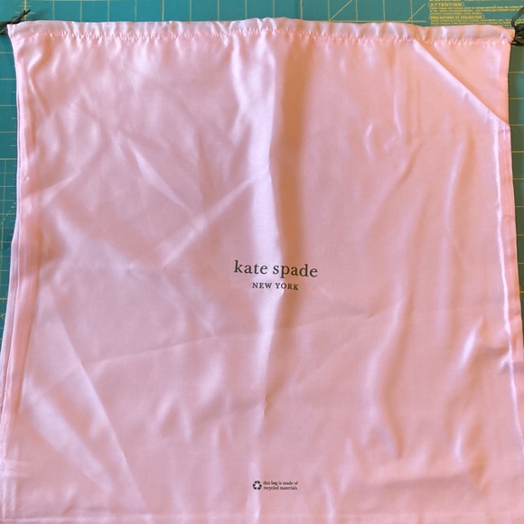 kate spade | Bags | Kate Spade Large Dust Bag Pink And Green New | Poshmark